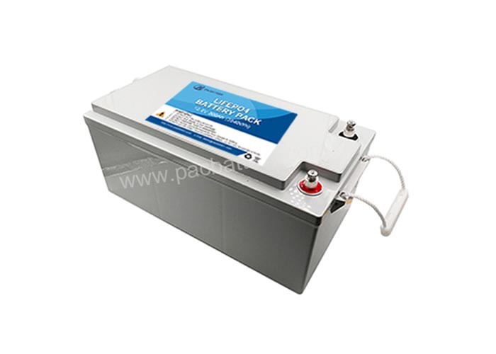 Long Cycle 32650 Battery Pack , 12V 300Ah LiFePO4 Battery For Caravan