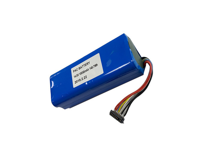 4S3P Rechargeable Li Ion Battery Pack , 10500mAh 18650 14.8 V Lithium ...