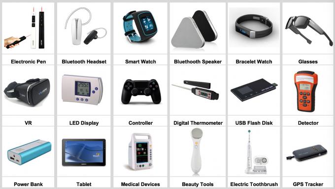 Rechargeable Soft Pack Battery 903450 1700mAh , 3.7V Lithium Ion Battery